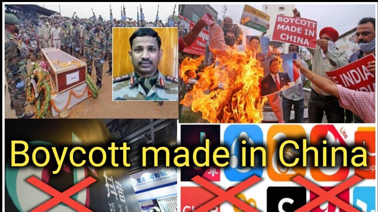 Boycott made in china products don't use any products, apps fight china ...