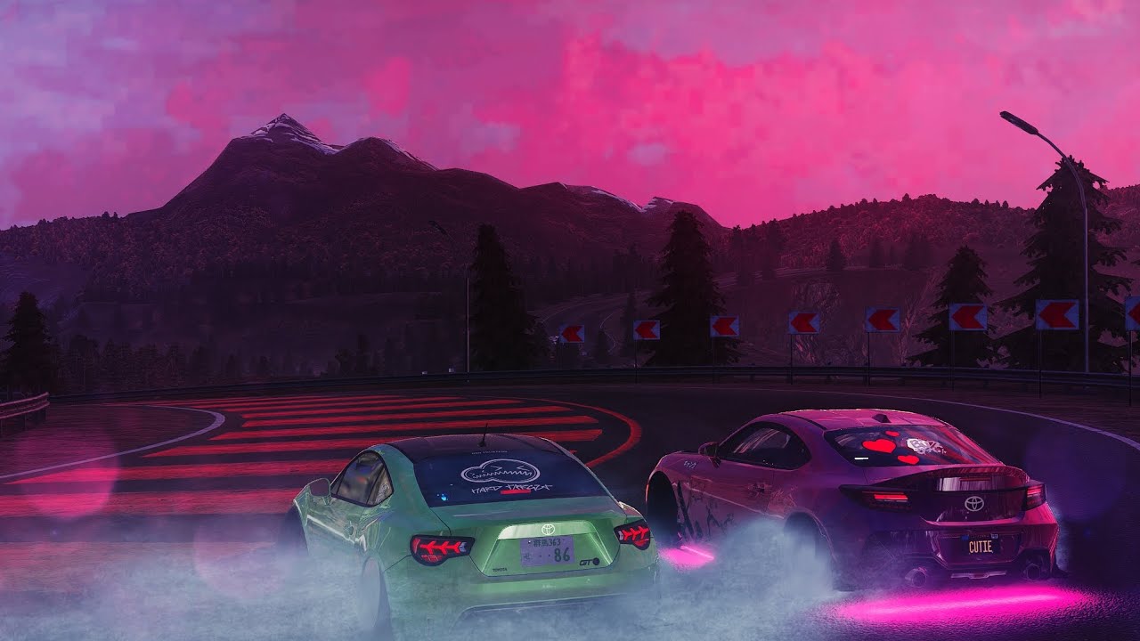 Remastered East Touge map - Car X Drift racing online - YouTube