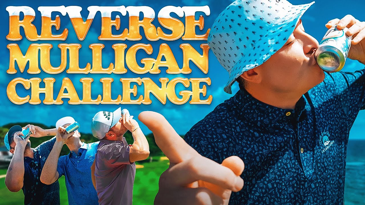 Our First Golf Drinking Challenge Got Messy - YouTube