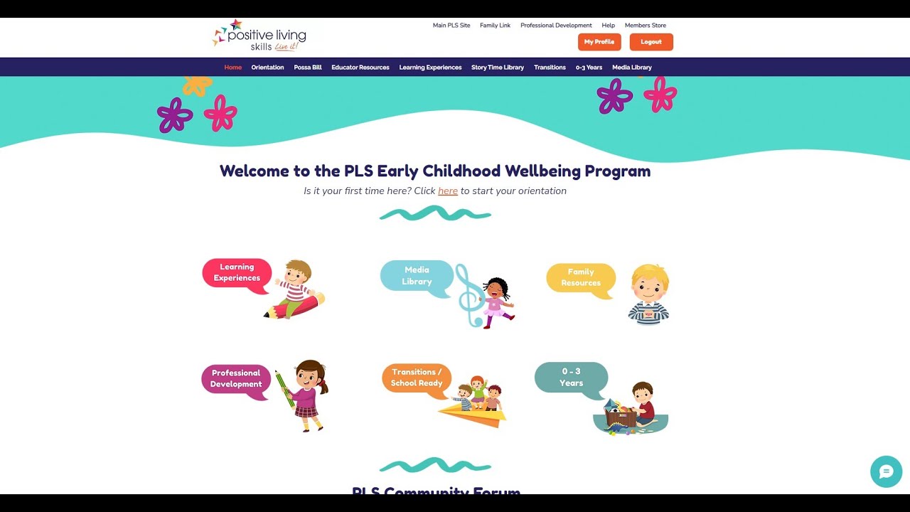 Demonstration of PLS Early Childhood Platform features 31st August 2022 ...