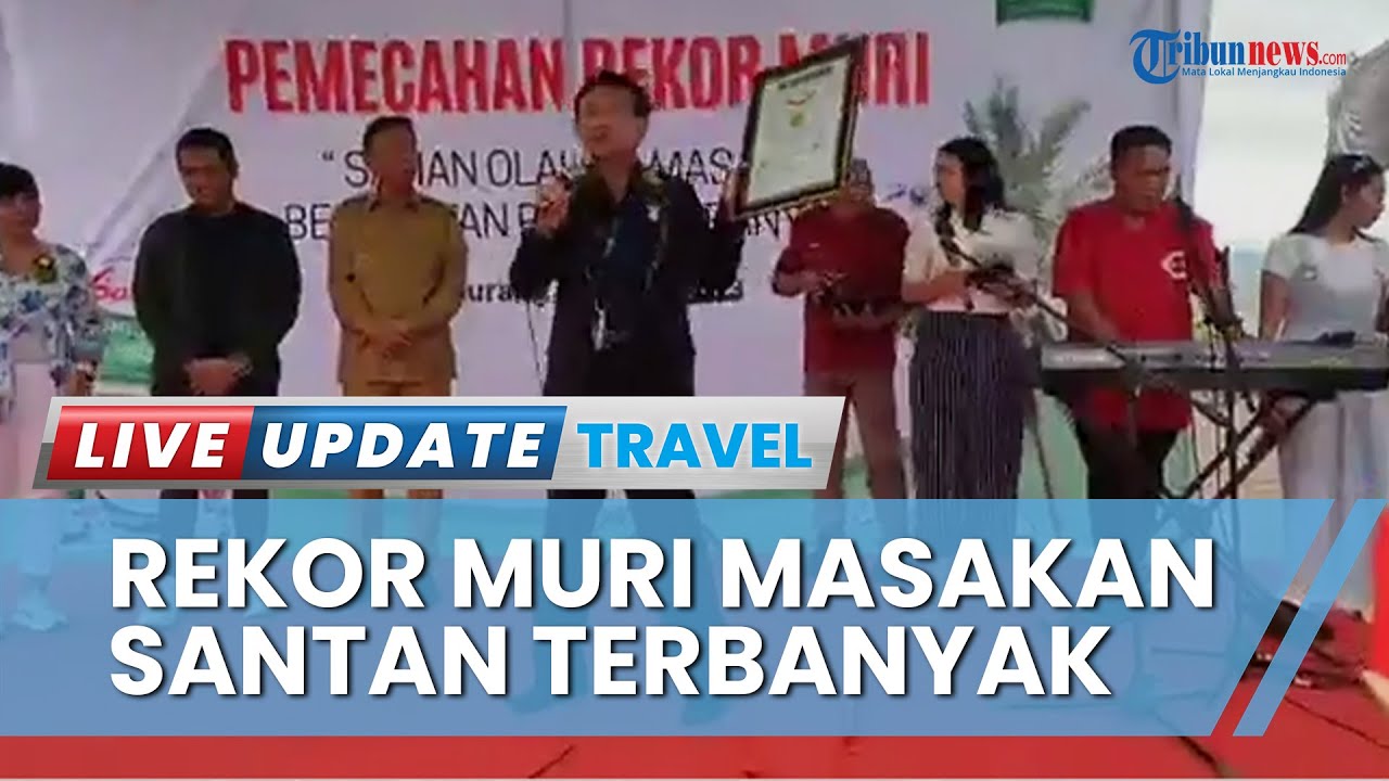 PT Sasa Inti di Minahasa Selatan Pecahkan Rekor MURI Sajian Olahan ...