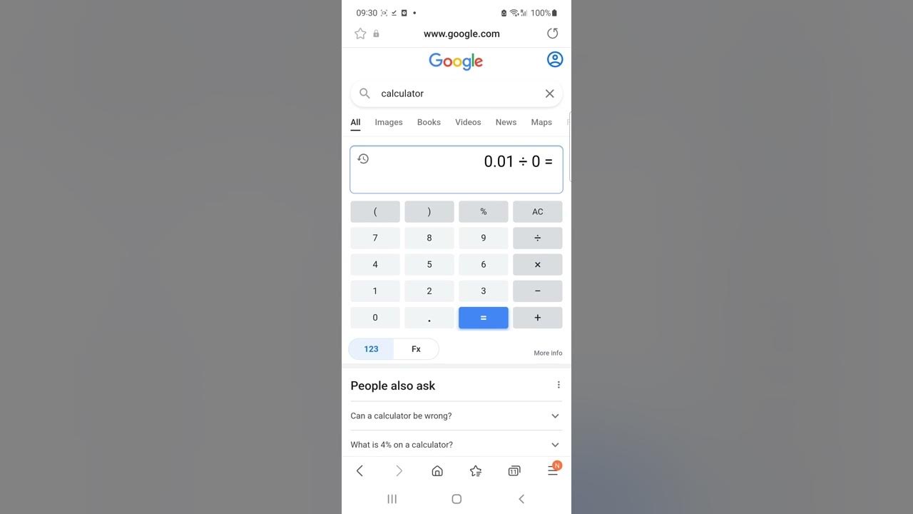 How To Get Infinity On A Google Calculator YouTube how-to-get-infinity-on-a-google-calculator-youtube