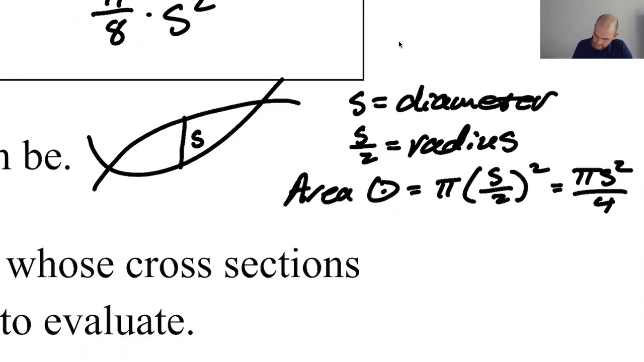 Volumes with Known Cross Sections with Calculus, pg 2 - YouTube