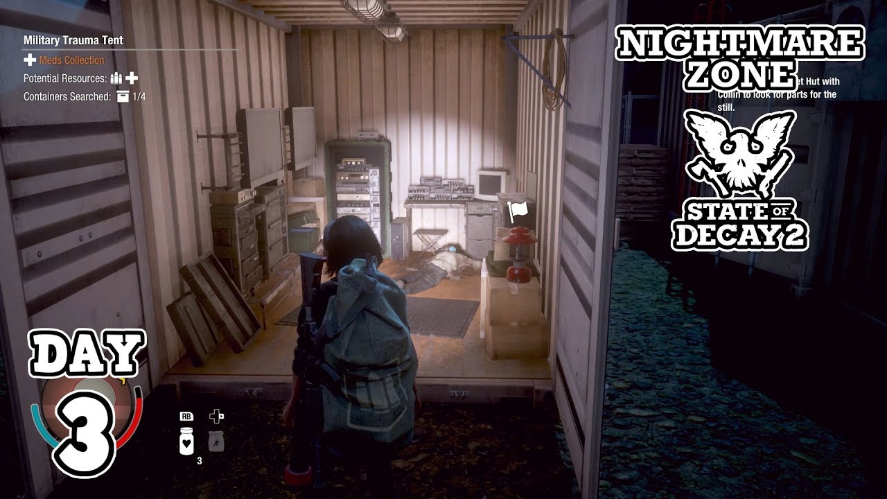NIGHTMARE ZONE DAY 3 MISSIONS AND MORE MISSIONS| STATE OF DECAY 2 - YouTube