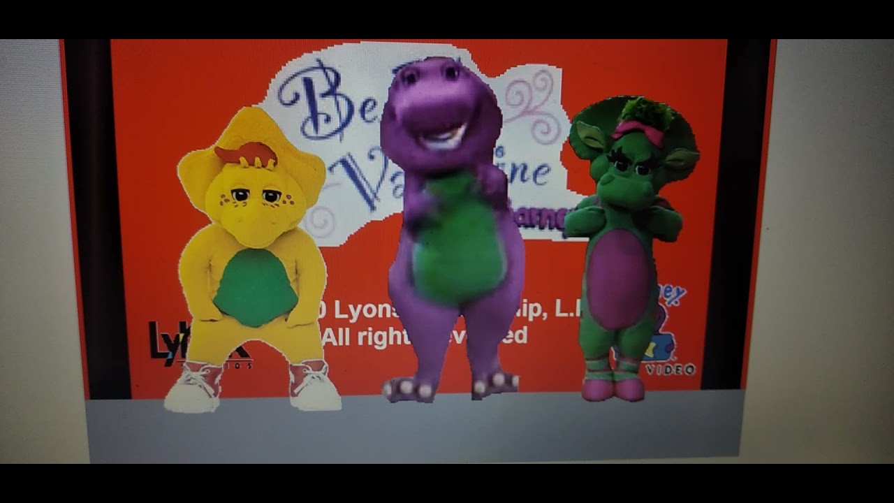 Be My Valentine, Love Barney LIVE! (2000) - YouTube