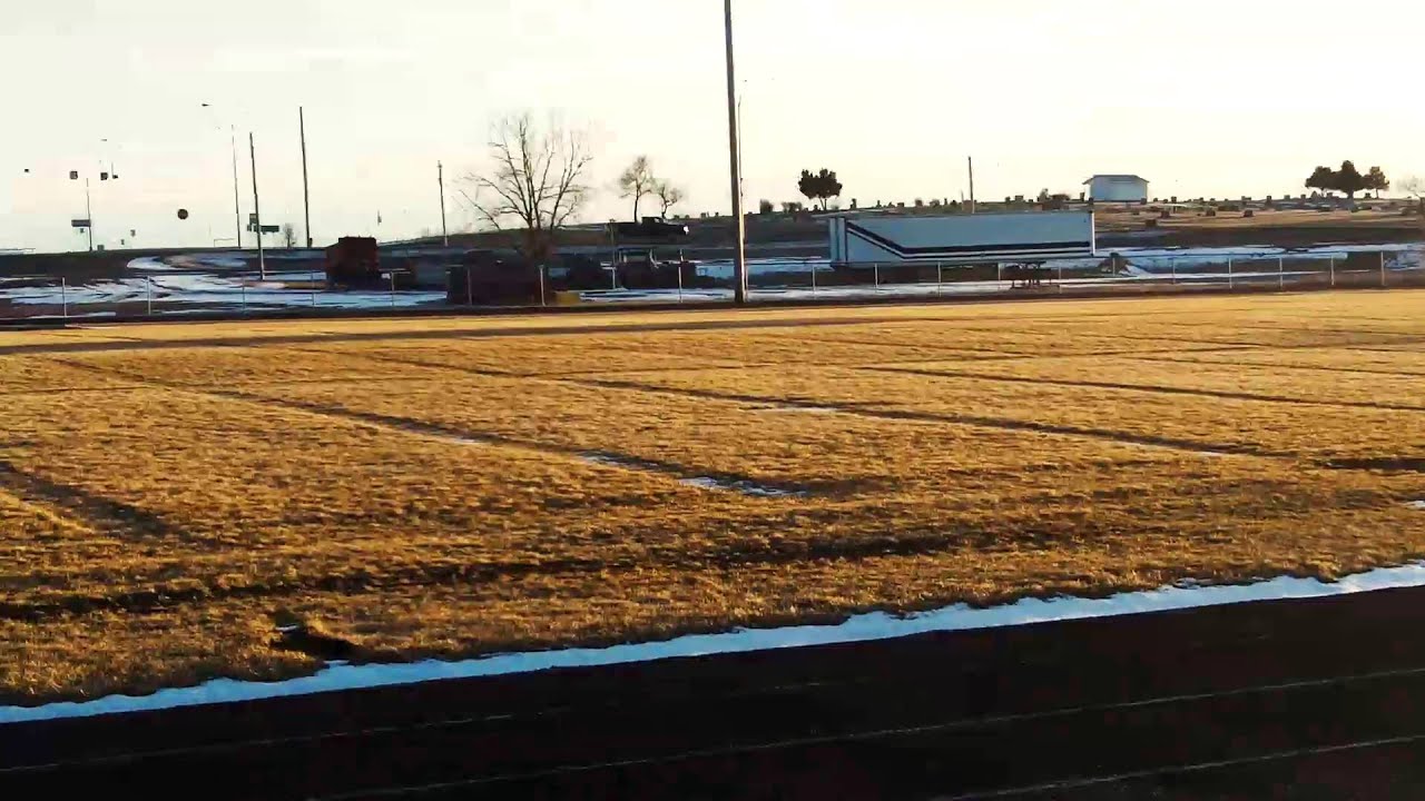 Bowman County to get new school track - YouTube