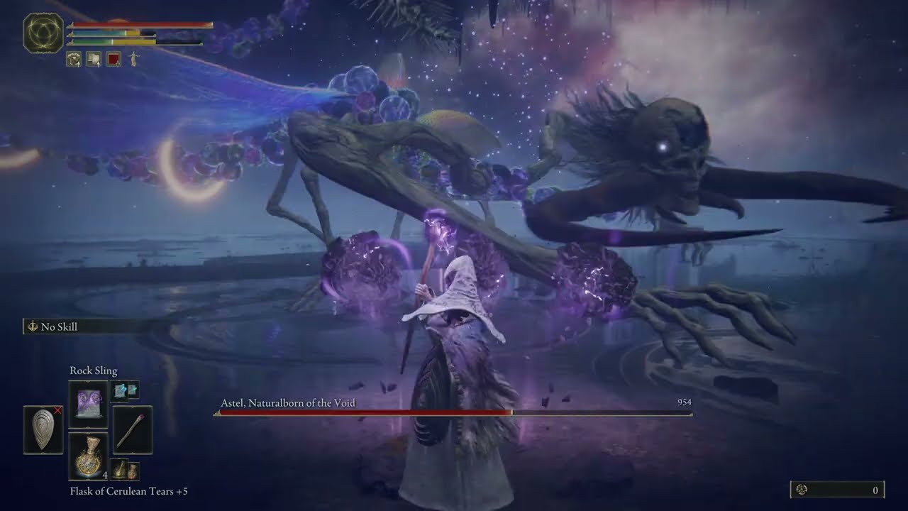 ELDEN RING Astel Naturalborn of the Void Boss Fight - Astrologer | 4K ...
