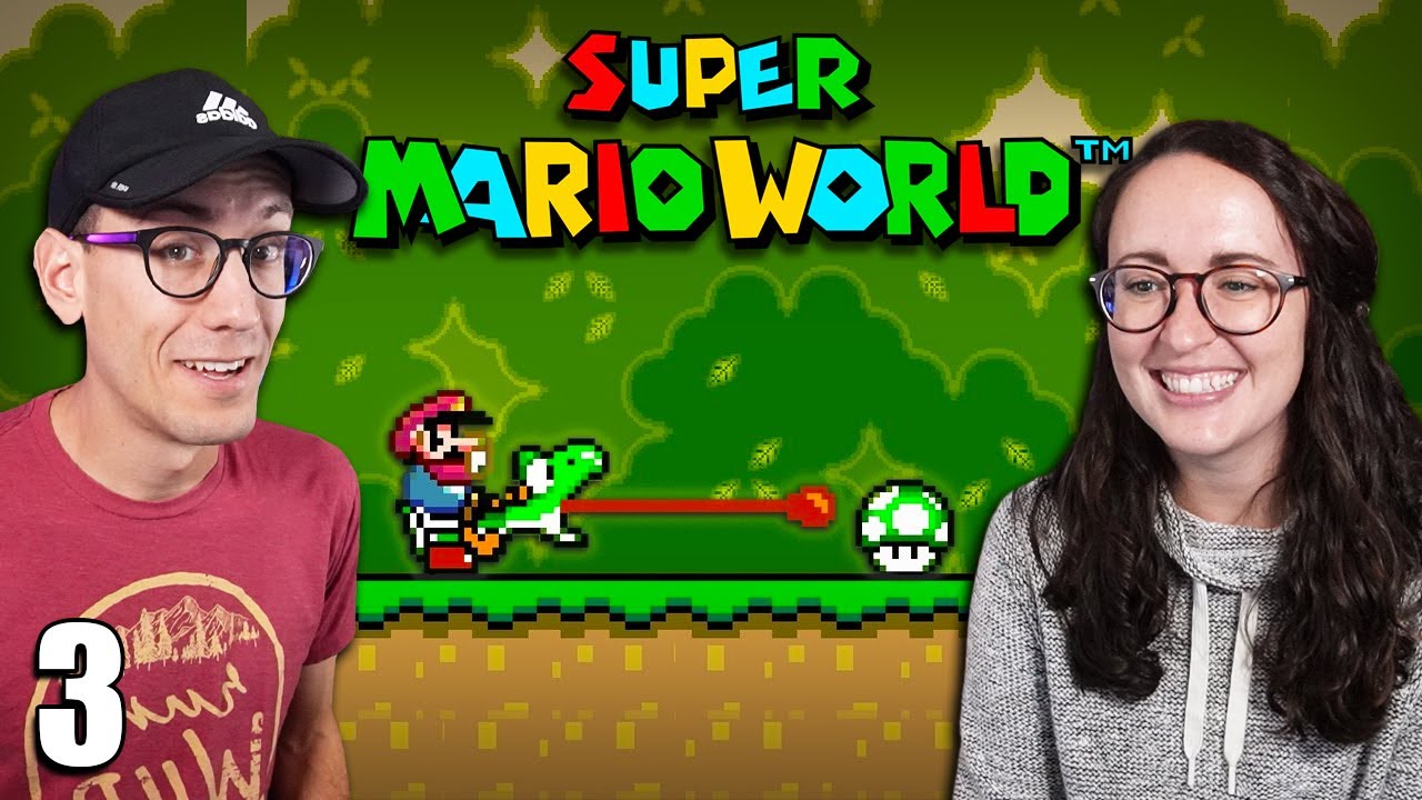 Issa me, Game Over Screen-- SUPER MARIO WORLD with Meg -- Episode 3 ...