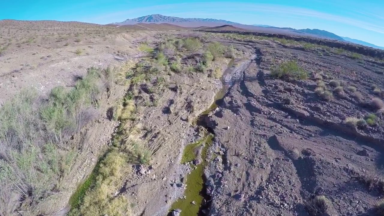 Bonanza Spring, Mojave Desert Drone Footage - YouTube