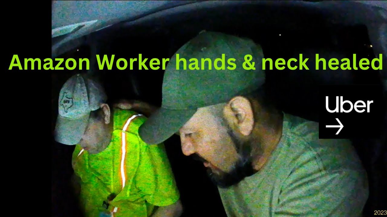 Uber Driving - Amazon Worker Hands & Neck Healed - YouTube