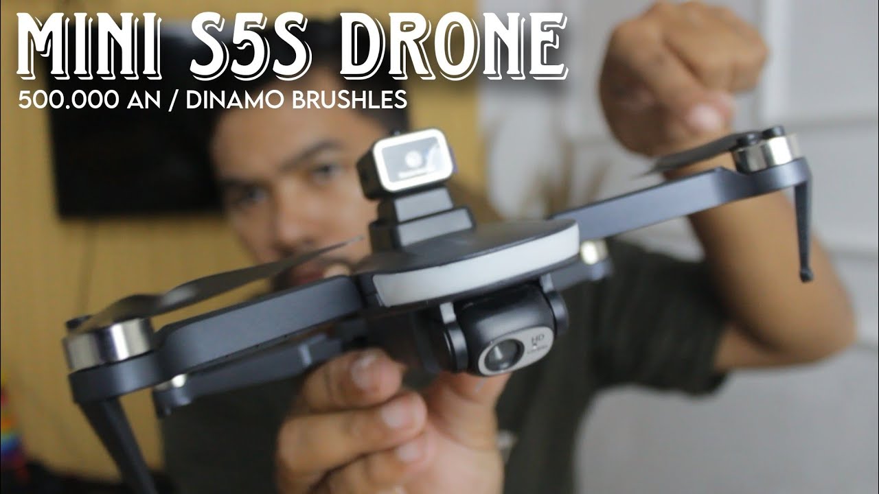 unboxing MINI S5S DRONE/ drone 500.000 an dinamo brushles - YouTube