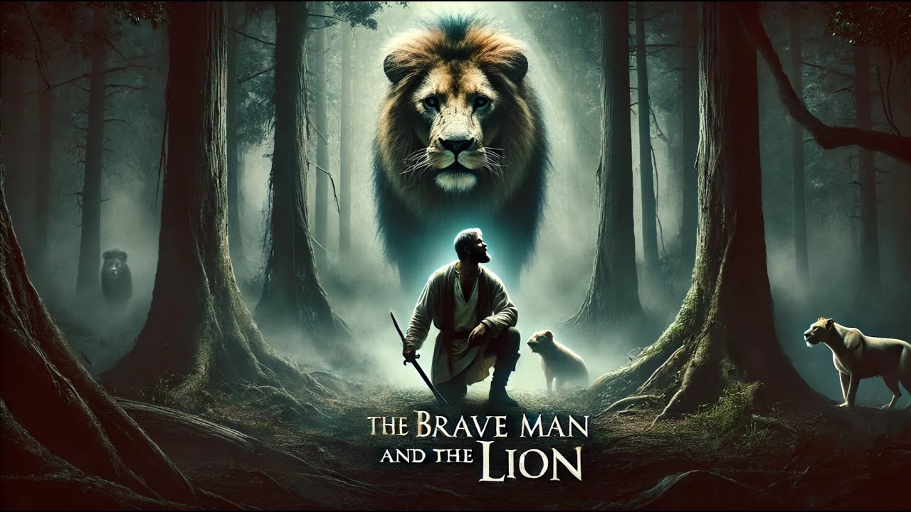 The Brave Man and the Lion – A Heartwarming Urdu Story of Courage and ...