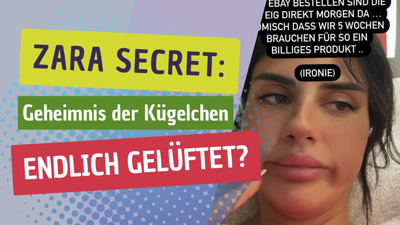 Zara Secret: Geheimnis der Kügelchen gelüftet? - YouTube
