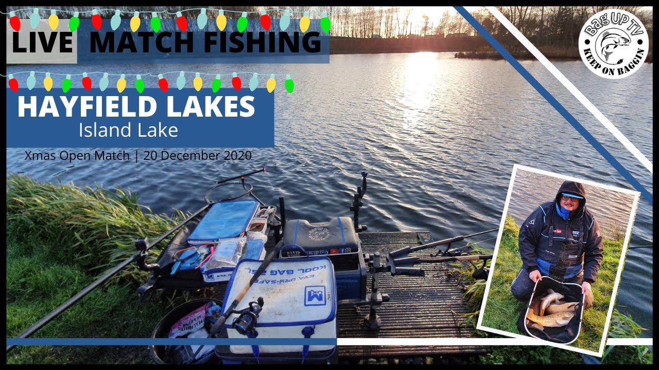Live Match Fishing: Hayfield Lakes | Winter "CARPA" Week 4 | Island ...