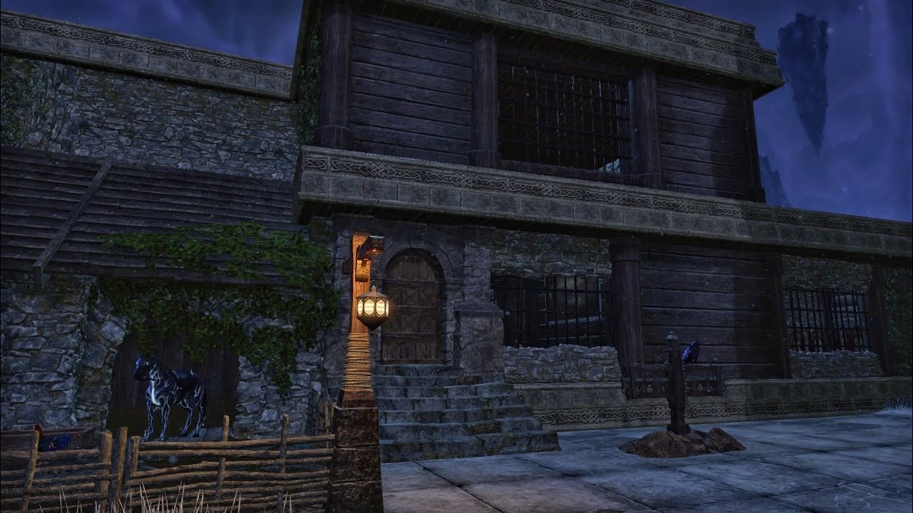 The Elder Scrolls Online: Eso Custom built house tour, Coldharbour ...