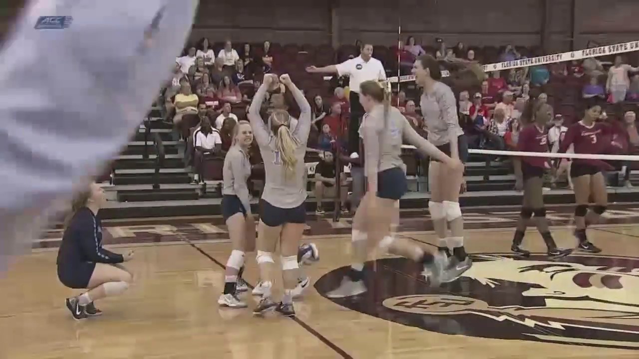 UNC Volleyball: Tar Heels Host Tigers & Yellow Jackets - YouTube