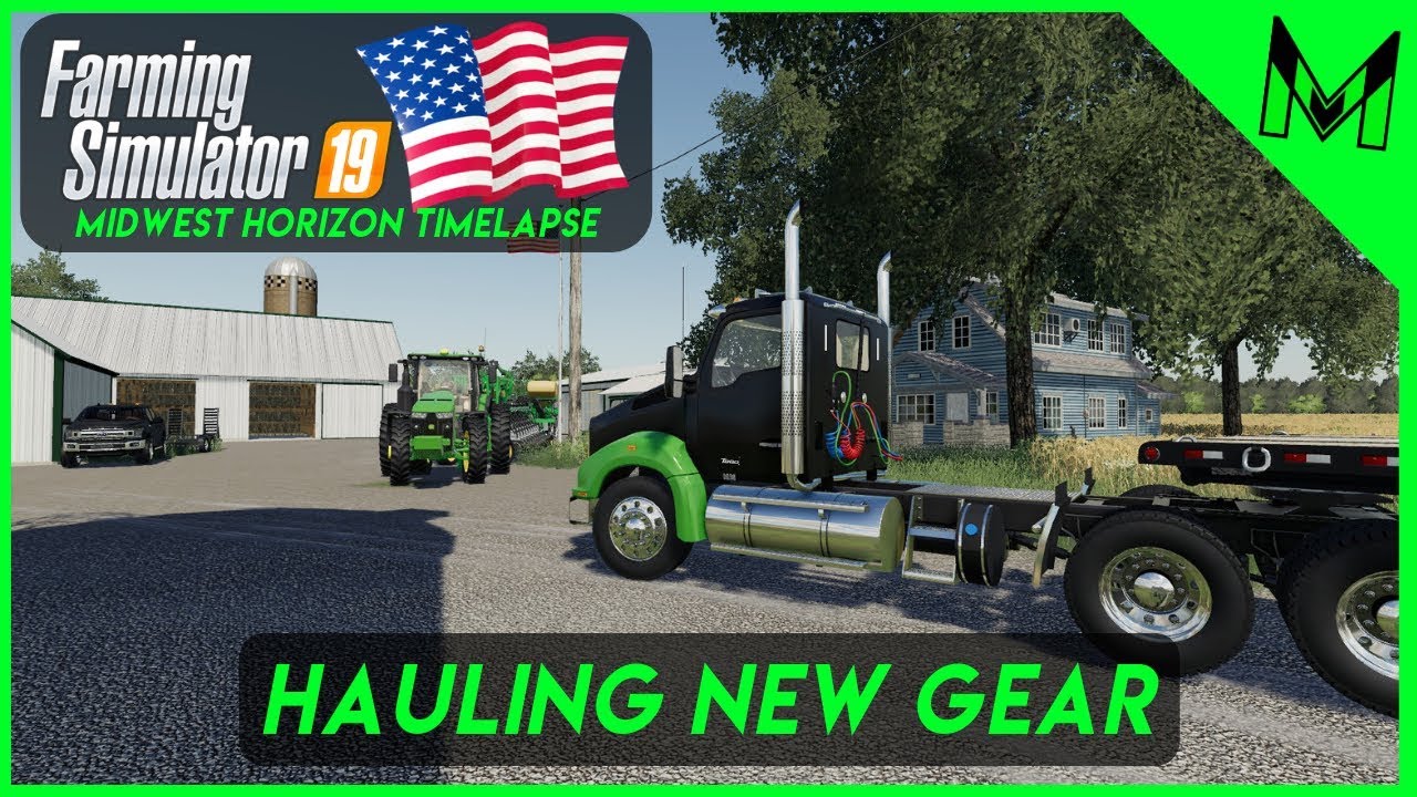 Moving in to the Farm! Midwest Horizon Multiplayer #1 (FS19 Multiplayer ...