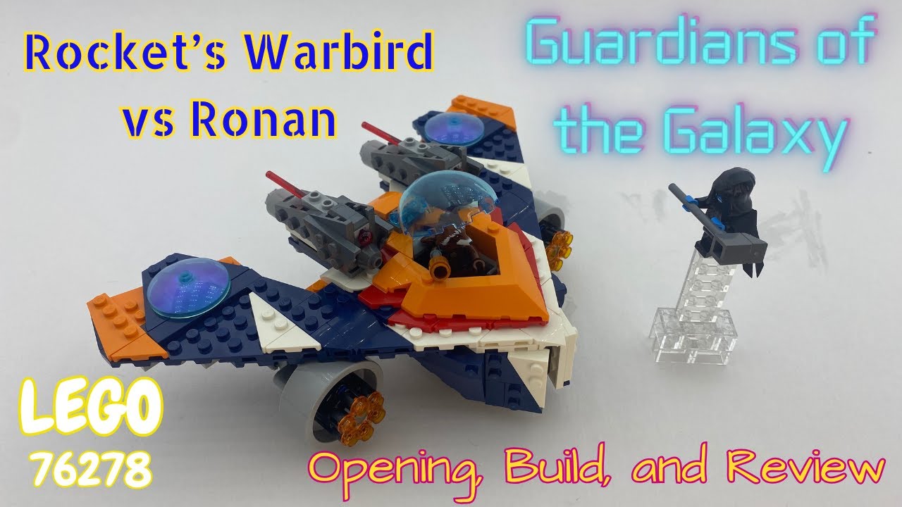 LEGO 76278, Rockets Warbird VS Ronan. Opening Build and Review. - YouTube