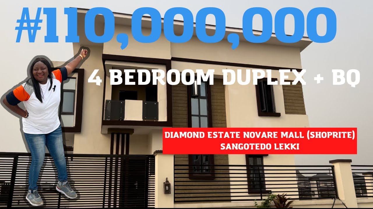 Inside ₦110,000,000 ($146,666) 4 bedroom Duplex + BQ In Diamond Estate ...