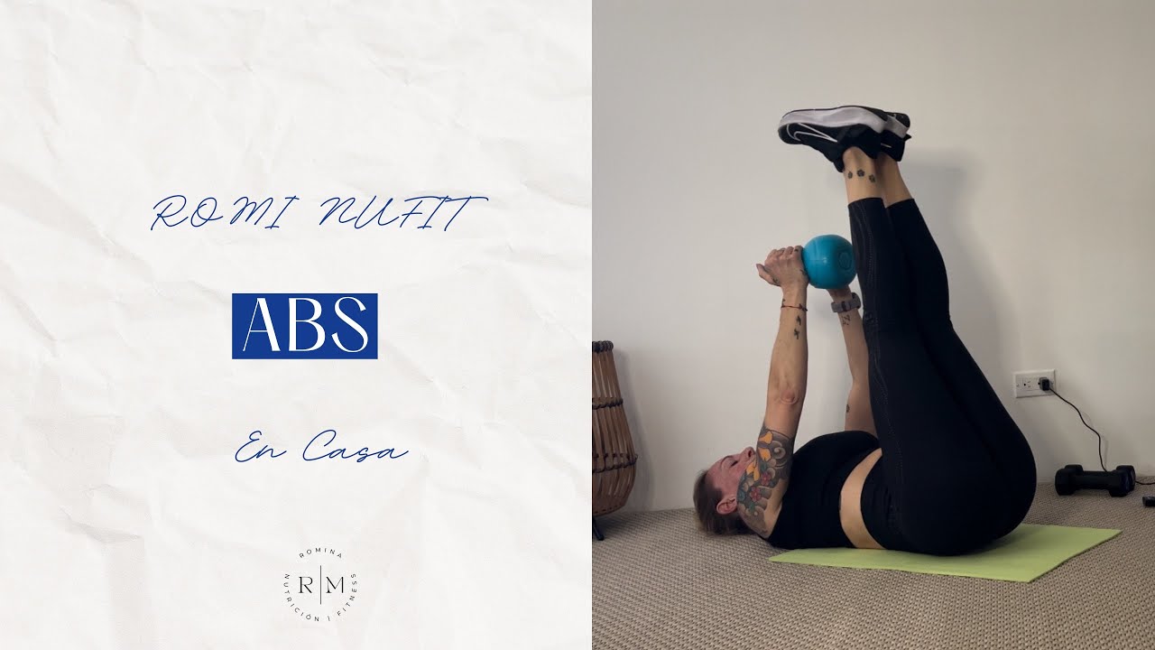 WORKOUT DE ABS - EN CASA - SOLO 16 MINUTOS - YouTube