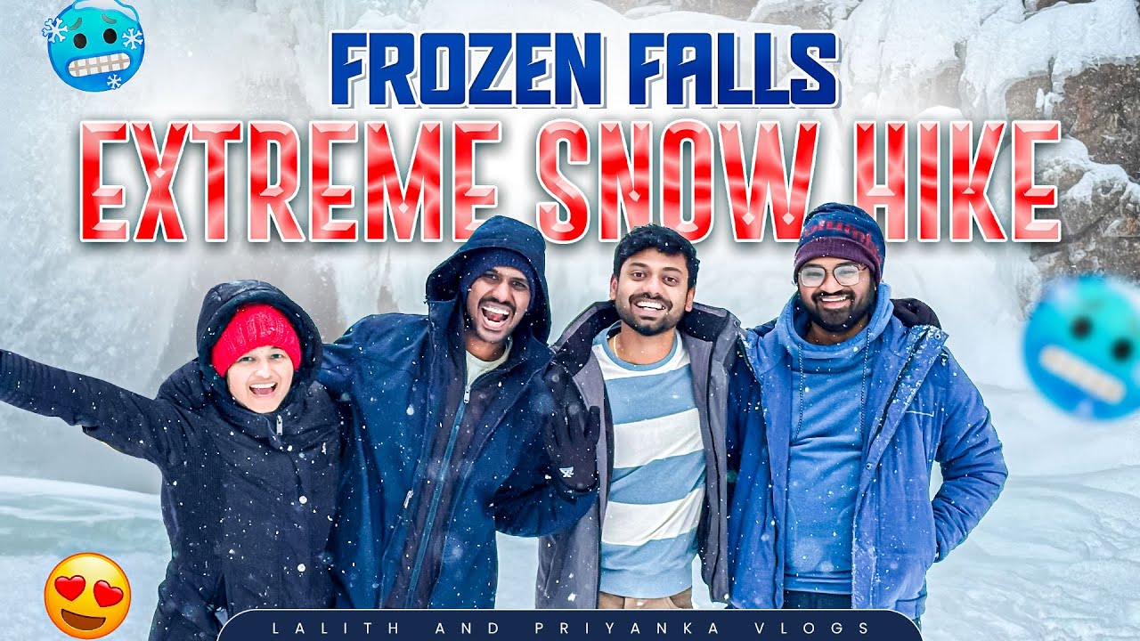 This FROZEN Waterfall Left Us Speechless! 🤯 ️ You Won’t Believe what we ...
