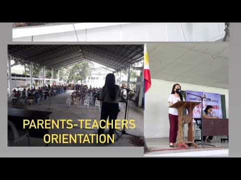 PARENTS-TEACHERS ORIENTATION - YouTube