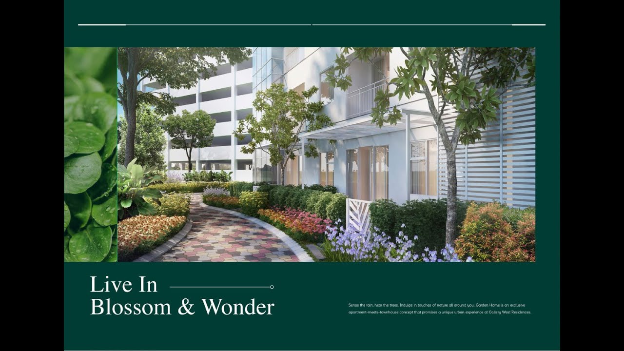 AKR Gallery West Residences | Garden Home | NEW - YouTube