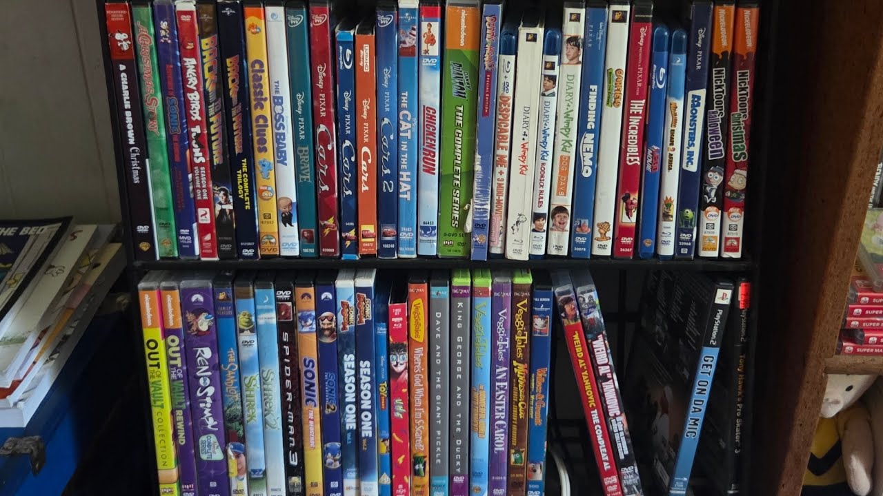 My Physical Media Collection (DVD'S, Blue Rays/4ks, & VHS'S) [2025 ...