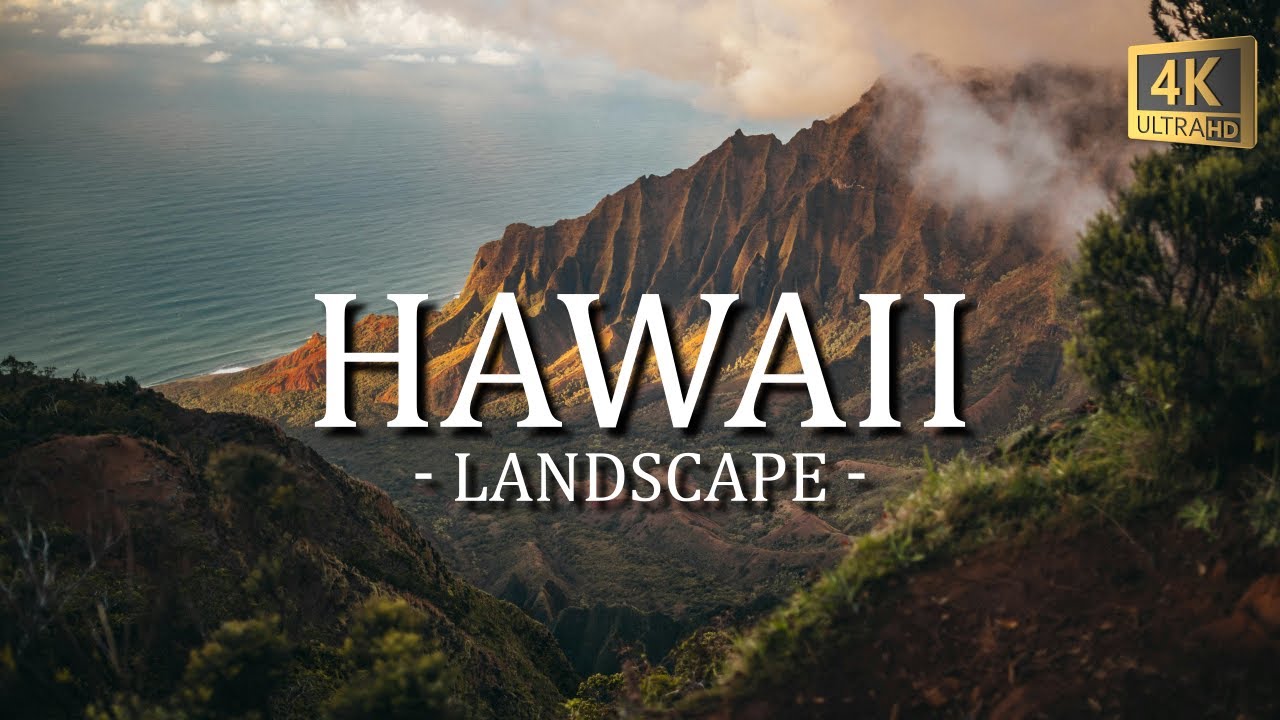 Hawaii, Calming Music With Beautiful Natural Landscapes - Video For ...