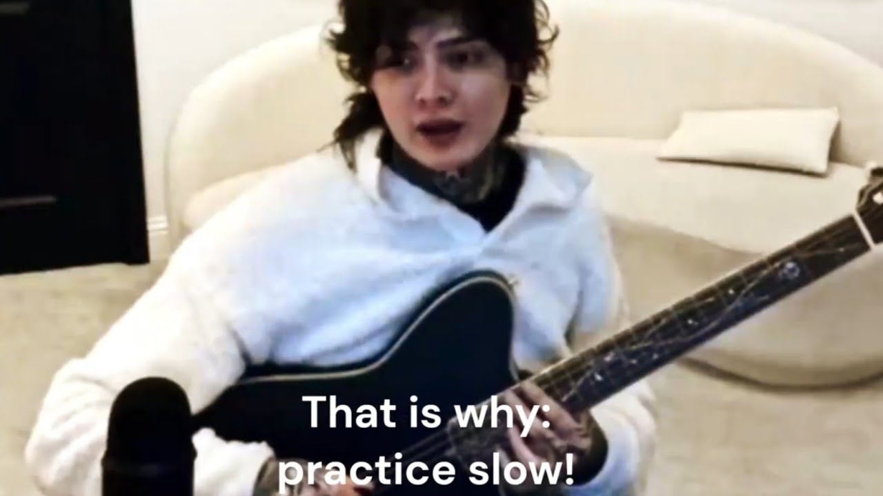 Tim Henson PRACTICING "Playing God" Live streamed - YouTube