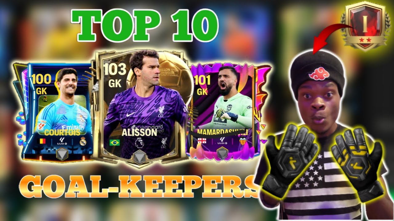 Top 10 Goal-Keepers (GK) for H2H after Seasonal Update! - FC MOBILE ...
