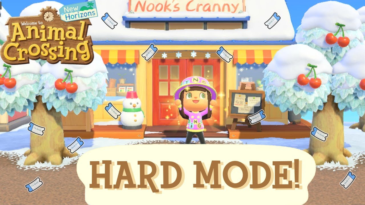Animal Crossing Hard Mode! | We're back! | Preparing for our Villager ...