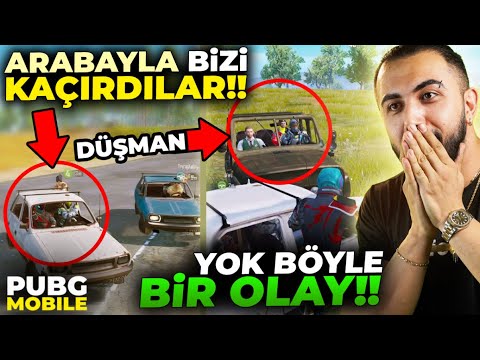 DÜŞMANLAR ARABAYLA BİZİ KAÇIRDI!! 😂 (ÇOK GÜLECEKSİNİZ!) | PUBG Mobile