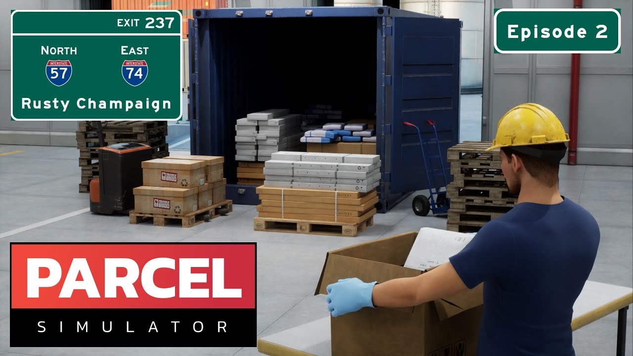 Parcel Simulator Demo - We Add Our First Automation! Episode 2 - YouTube
