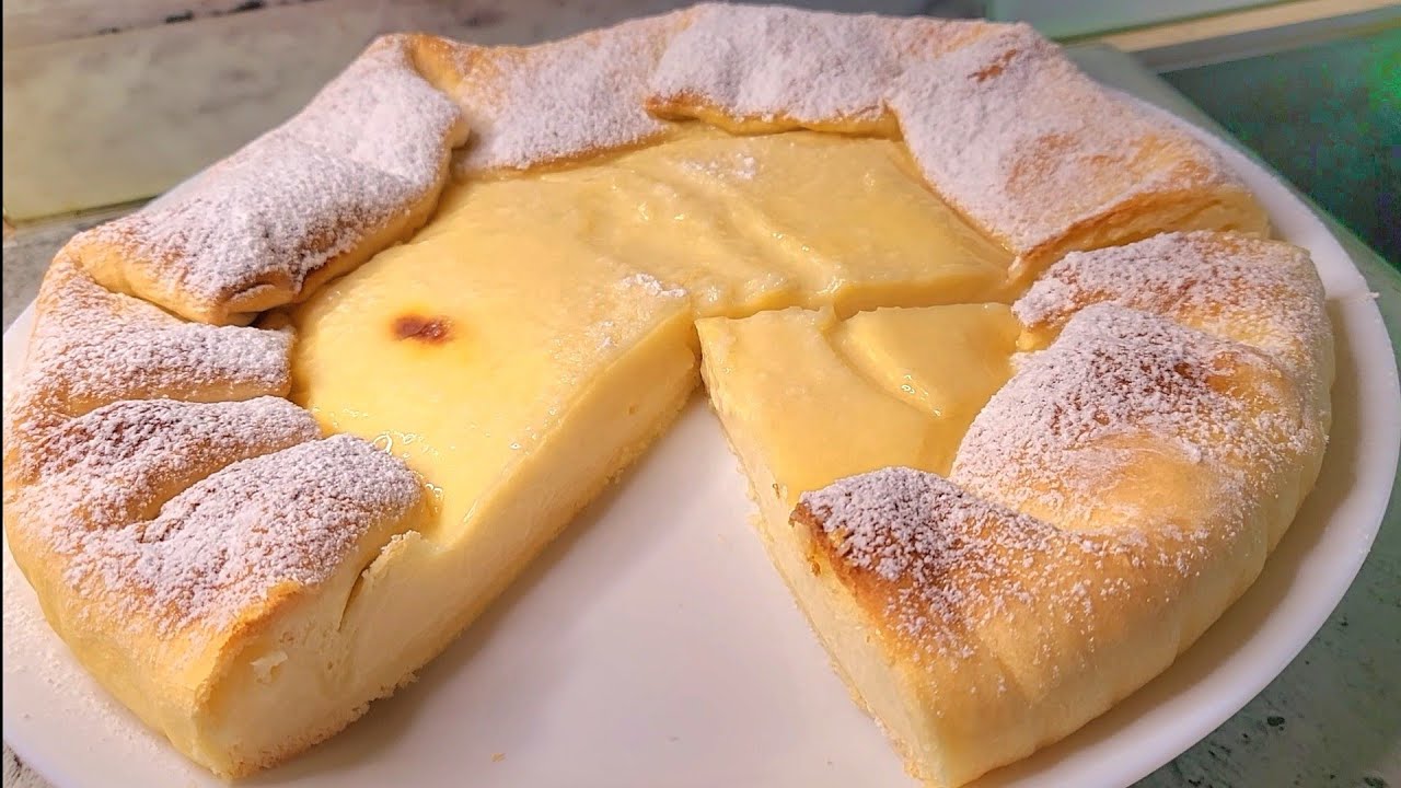 ‼️Este Delicioso POSTRE DE CREMA PASTELERA se prepara en 2 PASOS‼️ muy ...