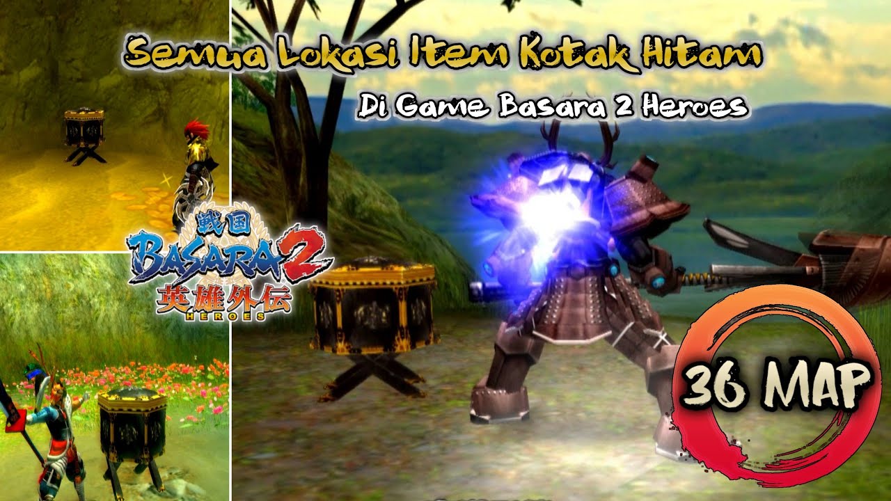 (LENGKAP) Semua Lokasi Item Kotak Hitam - Sengoku Basara 2 Heroes PS2 - YouTube