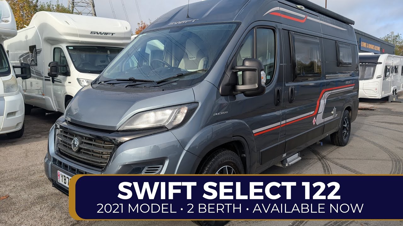 £52,990 Campervan - Swift Select 122 - 2 Berth - 2021 Model - YouTube