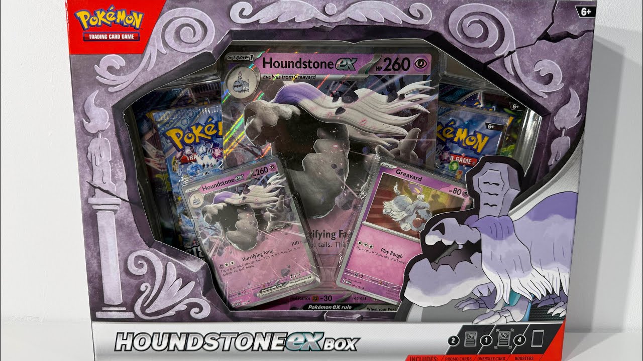 Pokémon TCG - Houndstone Ex Box Opening - YouTube