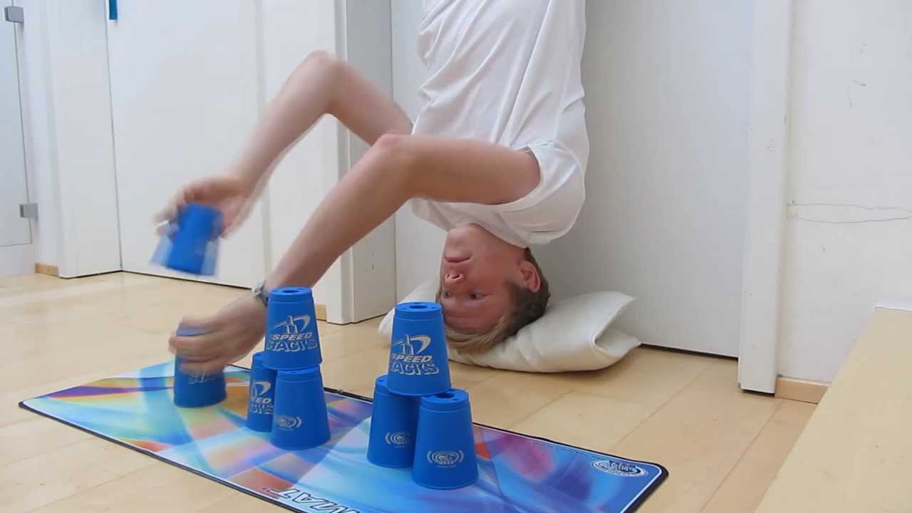 Real Upside Down Stacking - YouTube