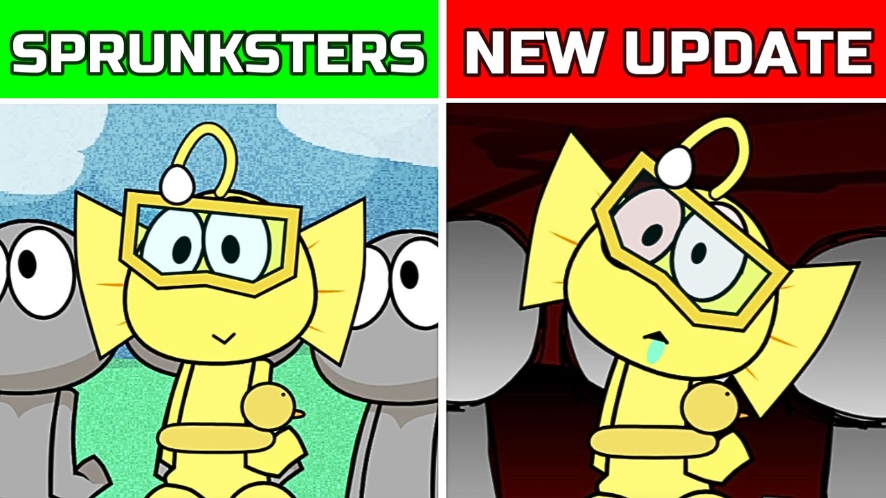 Incredibox Sprunksters NEW UPDATE.New Characters - Normal VS Horror ...