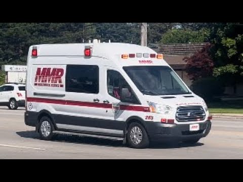 Saginaw MI MMR Ambulance 263 Responding (MEDICAL) - YouTube