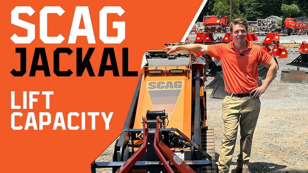 Testing the Lift Capacity of the SCAG Jackal - YouTube