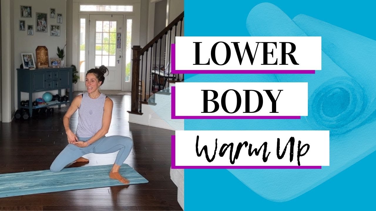 6 Minute Lower Body Warm Up for Workouts | Quick & Effective - YouTube