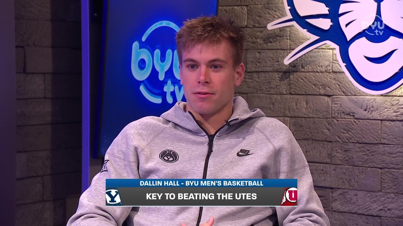 Dallin Hall on BYUSN 12.8.23 - YouTube