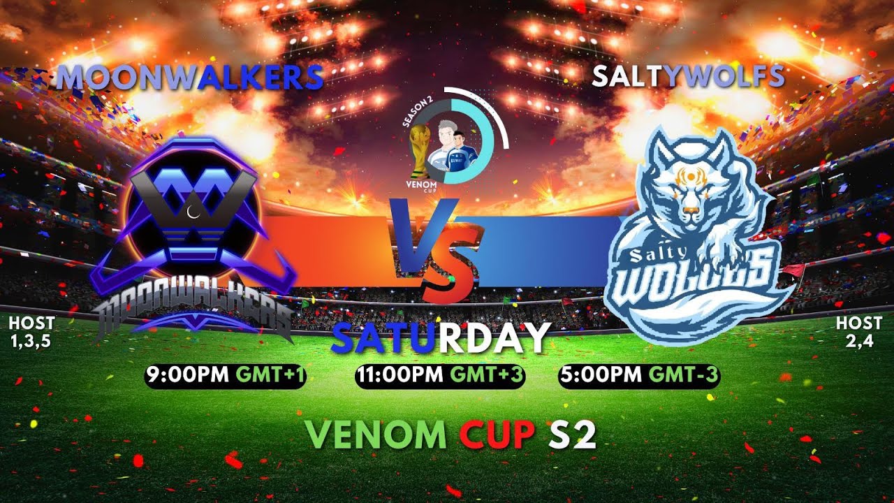 VenomCup / SurvivorSeries / MoonWalkers vs SaltyWolfs / CTDT - YouTube