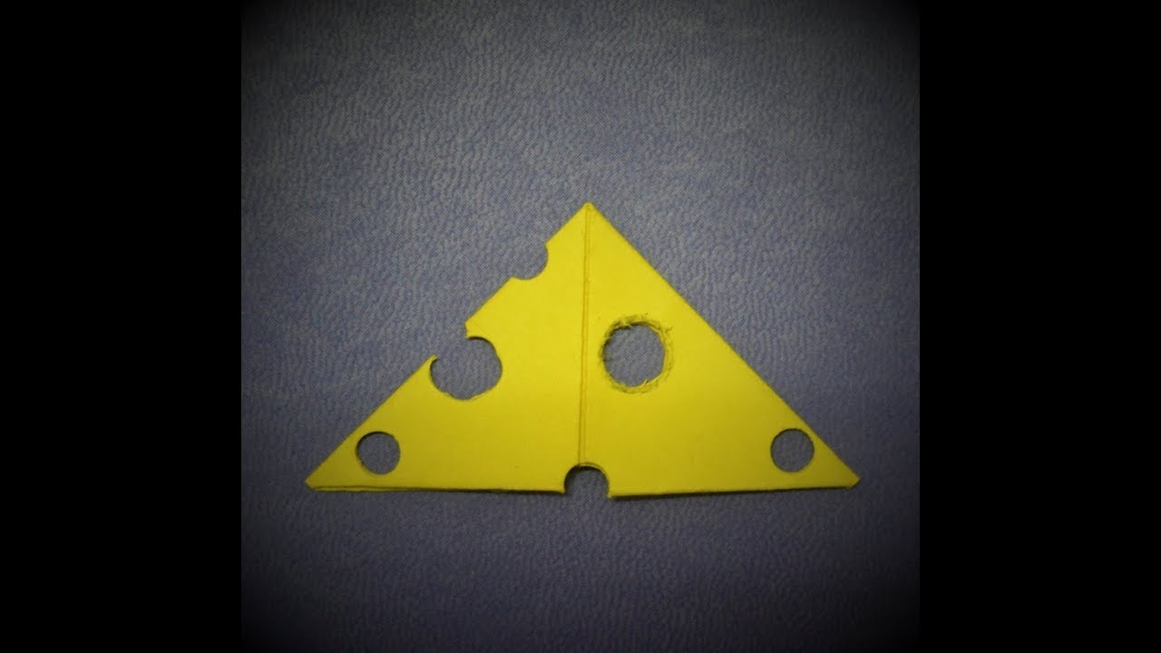 How to Make Cheese Inspired Corner Bookmark 🧀 - YouTube