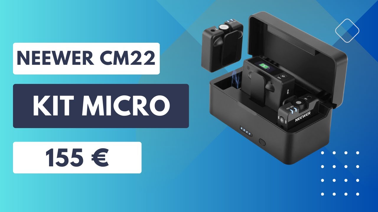 Que vaut le kit Micro CM22 de NEEWER ? - YouTube