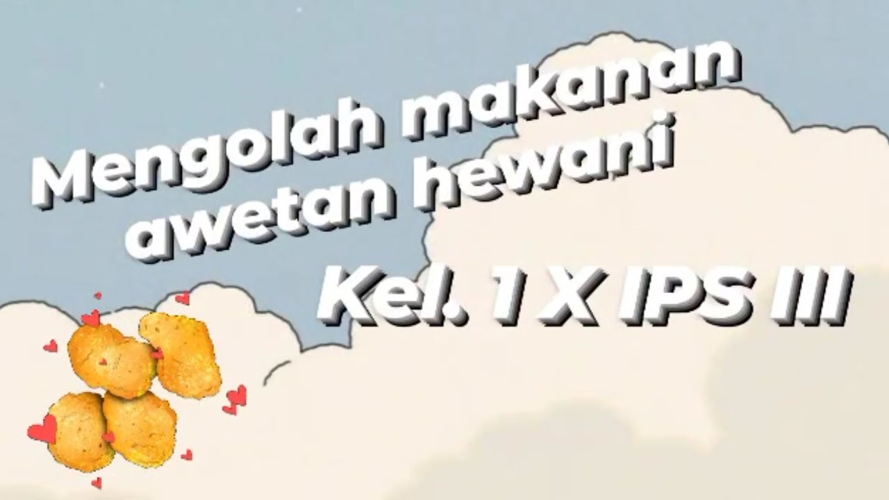 BIKIN NUGGET BARENG KITA YUK!!👩‍🍳 Eps. Mengolah makanan awetan hewan ...