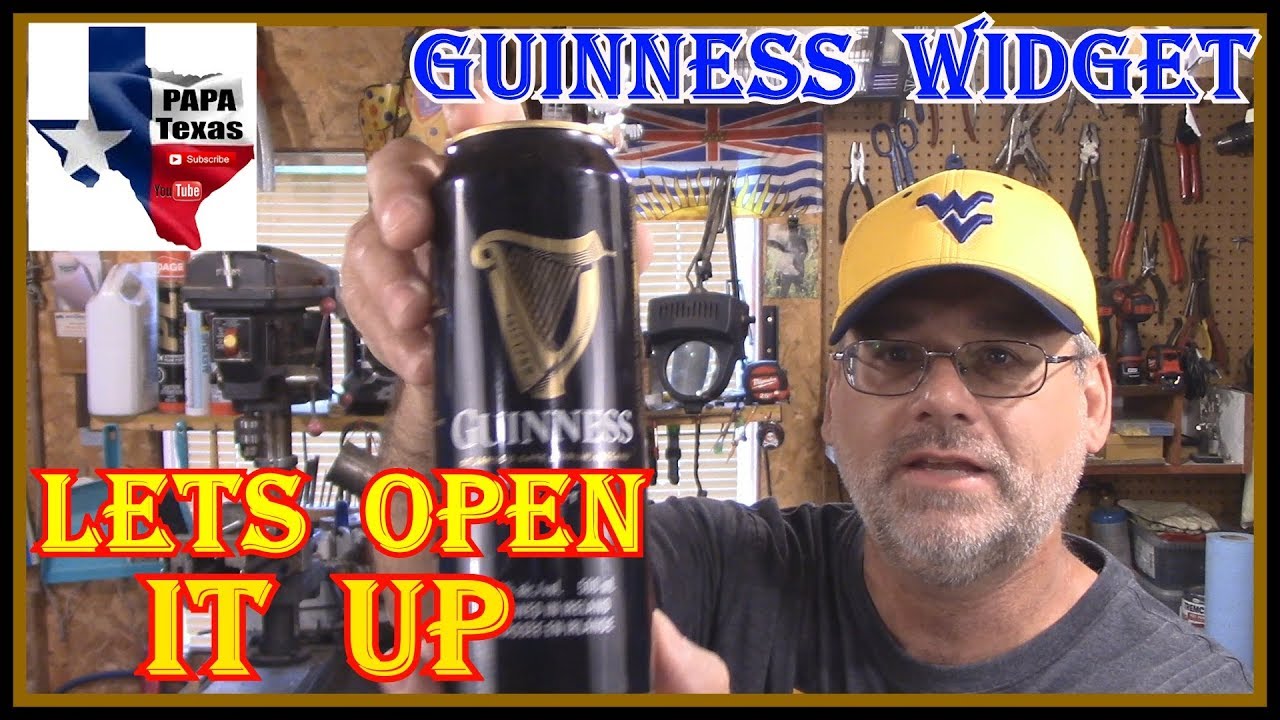 THE GUINNESS WIDGET - LETS SEE WHATS INSIDE - YouTube