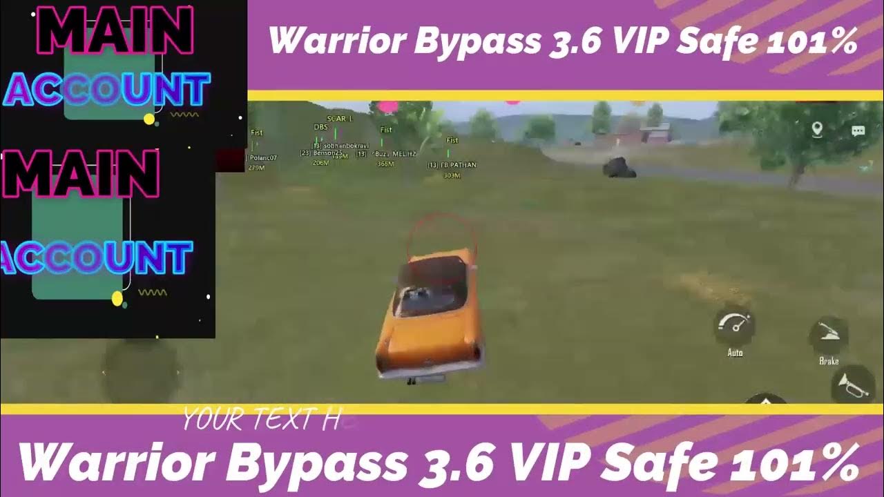 Pubg Mobile 3.6 Hack🛟 with Gameloop Bypass | WARRIOR VIP | Version gameloop 3.6 ☠️| Bypass ...